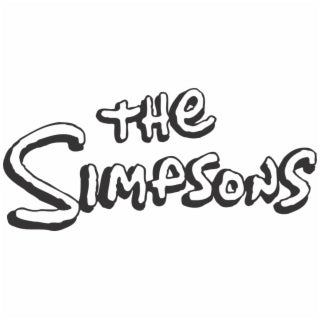 The Simpsons Brand Logo Decal Sticker – Decalfly