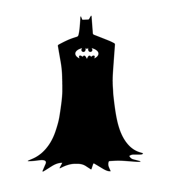 Batman Silhouette Cape Decal Sticker – Decalfly