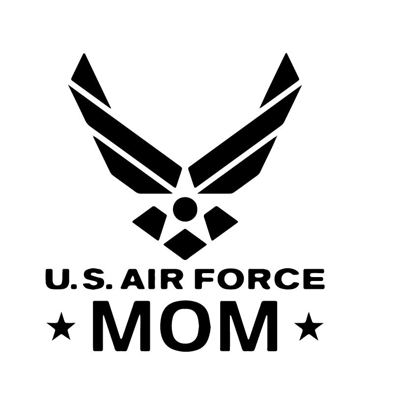 US Air Force Mother Mom Decal Sticker – Decalfly
