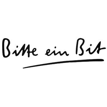 Bitte Ein Bit Logo Sticker Decal – Decalfly