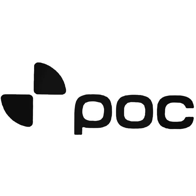 Poc Full Cycling Logo Sticker Decal – Decalfly