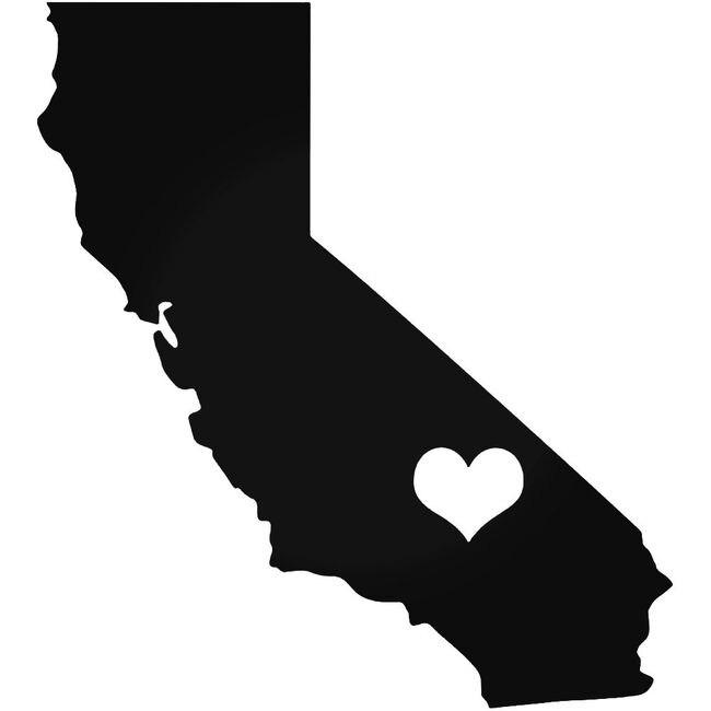 California Love Decal Sticker – Decalfly