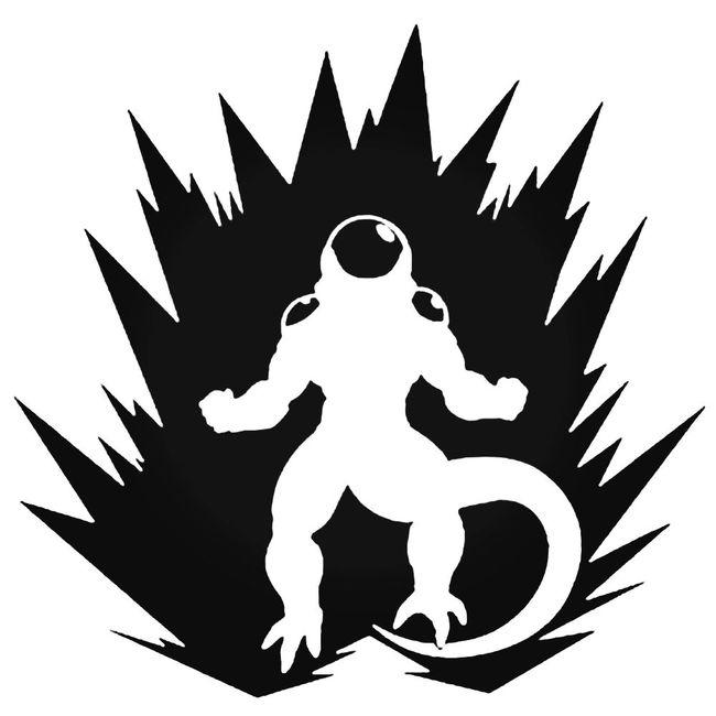 Dbz Dragon Ball Z Power Up Frieza Decal Sticker – Decalfly