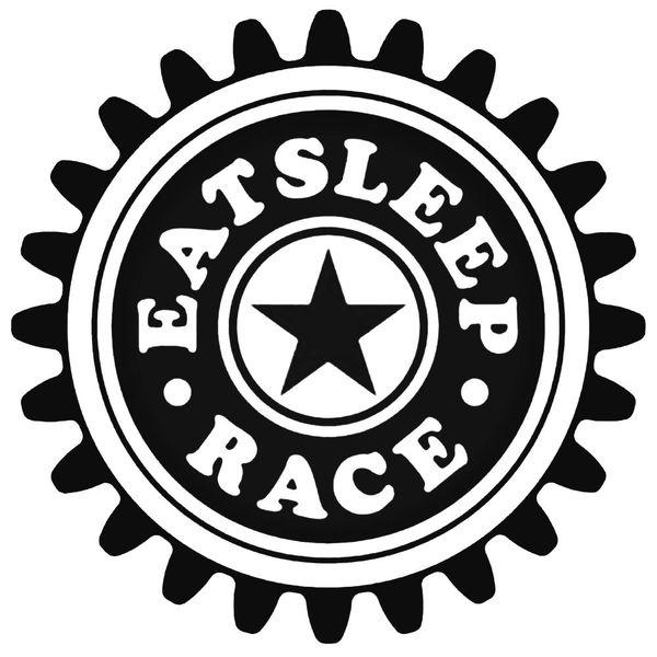 Eat Sleep Race Car Decal Sticker – Decalfly
