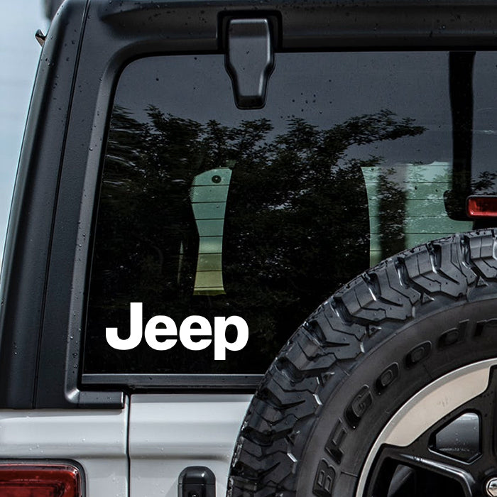 Jeep Logo Decal Sticker – Decalfly
