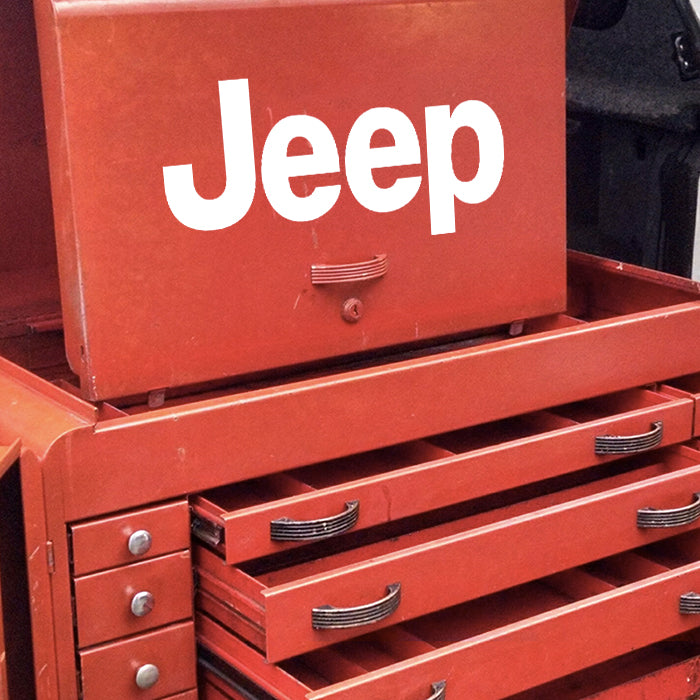 Jeep Logo Decal Sticker – Decalfly