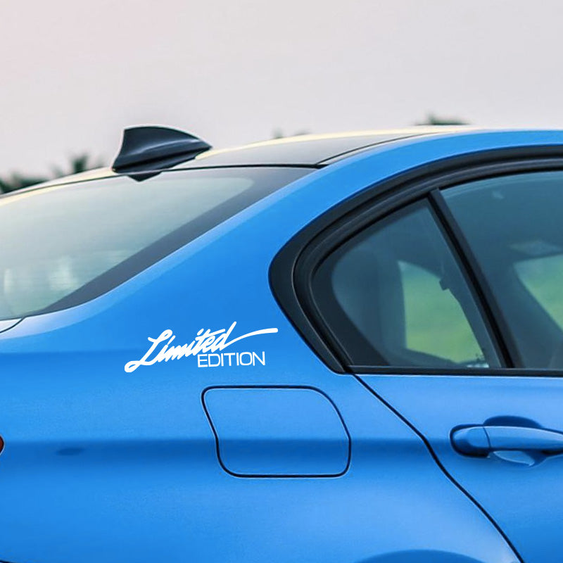 Limited Edition Letter Car Styling Decal Sticker – Decalfly