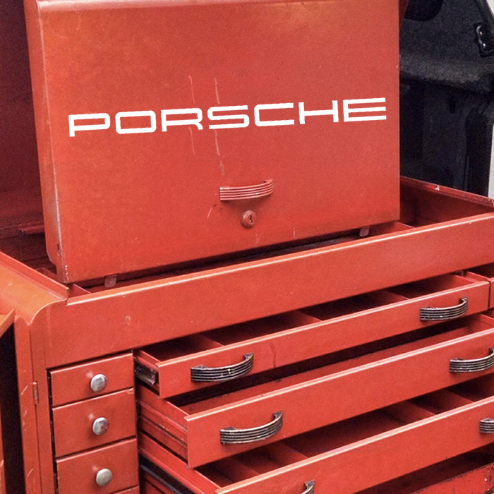Porsche Original Logo Decal Sticker – Decalfly