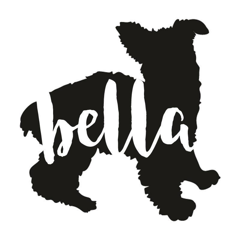 Yorkipoo Dog Decal Sticker for Car Windows – Decalfly